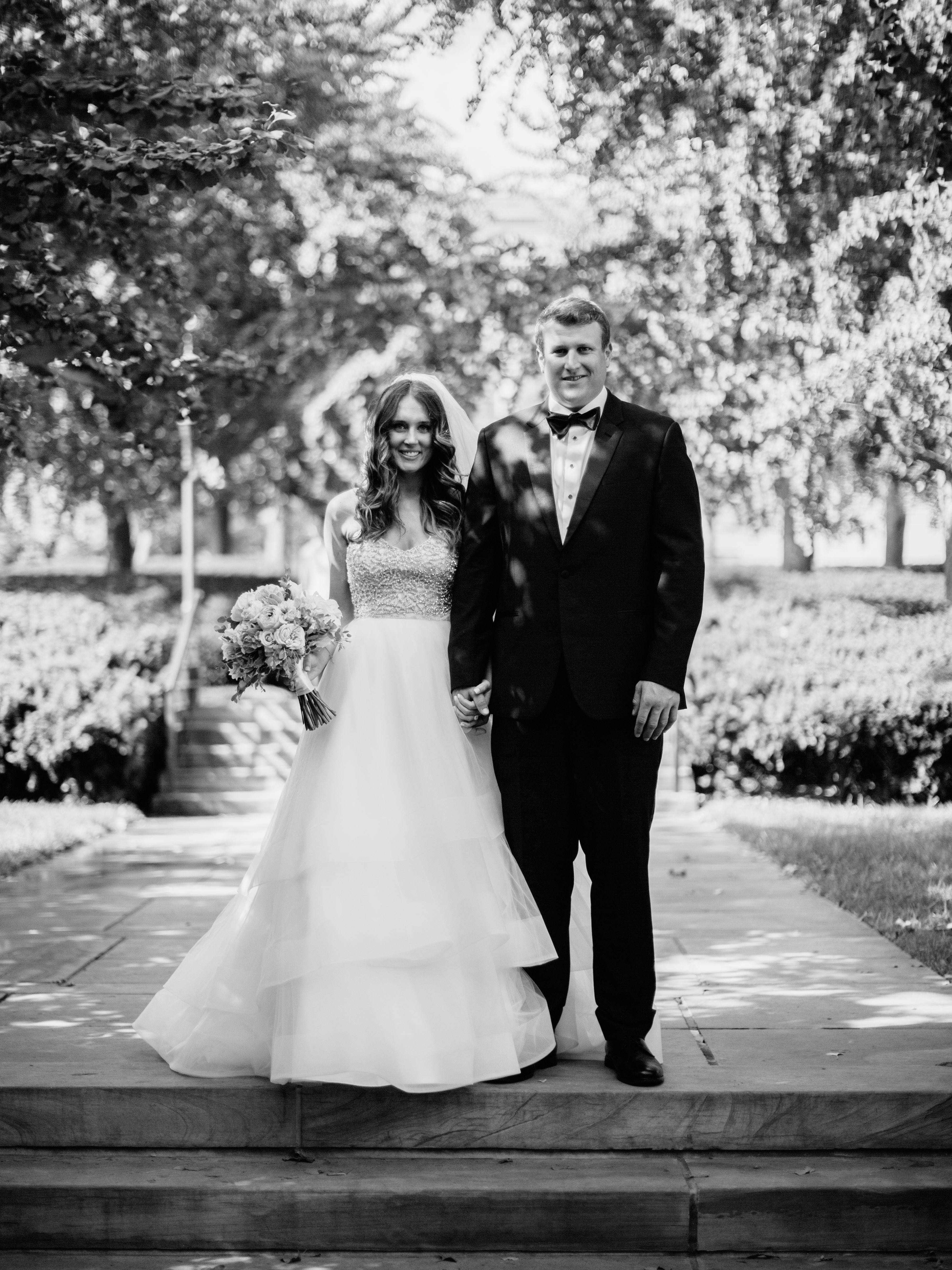 Caitlin + Tim's Romantic Brass on Baltimore Wedding • Simple Elegance
